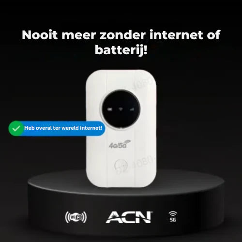 UltraLink Pocket Router | Altijd en overal razendsnel Internet – Lumingo